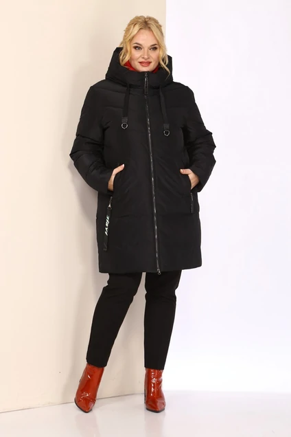 Куртка 2094 черный Shetti купить в интернет магазине Велесмода